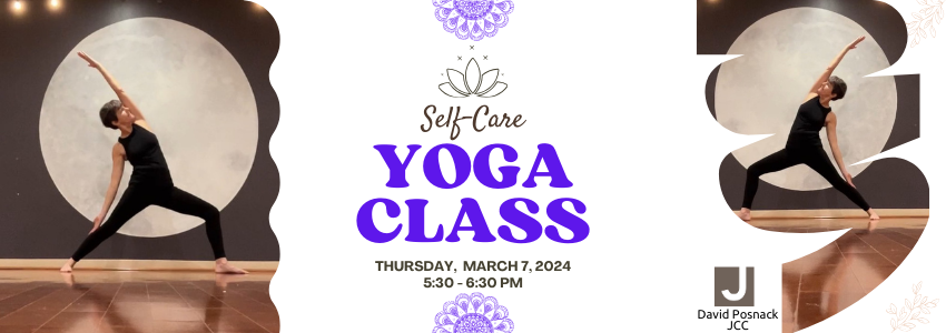 David Posnack JCC - Self-care Yoga Class with Letty at the J